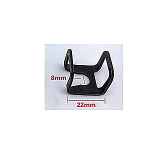 6 Pieces 2T Horizontal Car Floor Jack Spare Parts Jack Hoop Claw clamp Clip