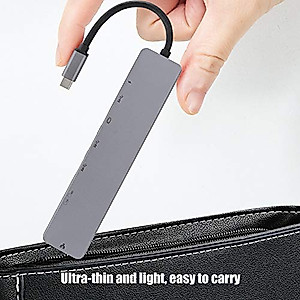8 in 1 USB3.0 HDMI HUB Multiport Adapter Plug and Play Memory Card Reader Aluminum Alloy USB Hub for Laptop