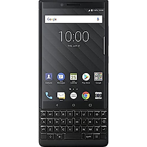 BlackBerry KEY2 Silver Unlocked Android Smartphone (AT&T/T-Mobile) 4G LTE, 64GB