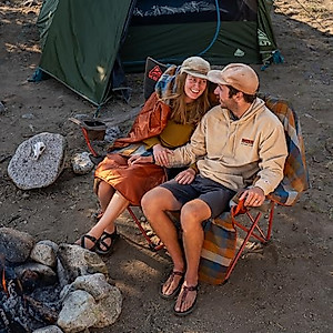 Kelty Loveseat Camping Chair, Canyon Brown/Belluga – Folding Double Camp Chair for Festivals, Camping and Beach Days - Updated 2019 Model …