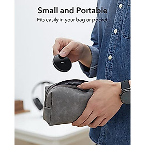 ESR HaloLock Kickstand Wireless Charger, MagSafe-Compatible Charger for iPhone 14/14 Plus/14 Pro/14 Pro Max and iPhone 13/12 Series, with 5 ft (1.5 m) Removable Cable, Adapter Not Included, Black