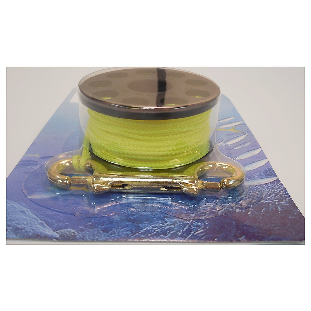 FINGER SPOOL BK 100' YL LINE