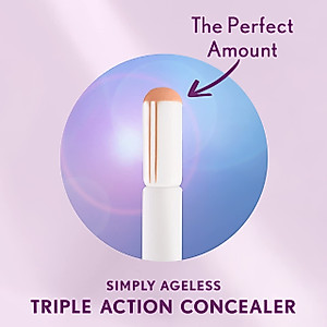 COVERGIRL Simply Ageless Triple Action Concealer, Buff Beige, Pack of 1
