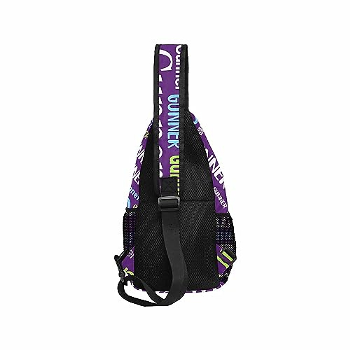 M YESCUSTOM Custom Sling Bag, Personalized Sling Bags for Men Women Customized Backpack with Your Name & Text Crossbody Chest Bag Walking Hiking Travel Daypack