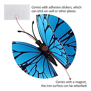 24PCS Butterfly Wall Decals Removable Butterflies Wall Sticker 3D Mural Stickers for Home Bedroom Kids Room Decor (Hollow out-Black/48PCS)