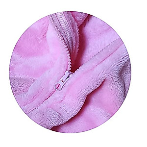 Cute Axolotl Unisex Child Axolotl Animal One-Piece Cosplay Plush Onesie Costume Large （No mask）, Pink