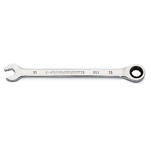 GEARWRENCH 11mm 4 Degree Swing Arch 12 Point Ratcheting Combination Wrench - 86911
