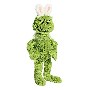 Aurora® Whimsical Dr. Seuss™ Bunny Grinch Stuffed Animal - Magical Storytelling - Literary Inspiration - Green 14 Inches