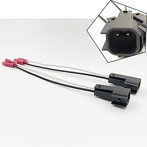 2 Pack 72-5600 Speaker Harness Replacement for Ford Speaker Wire Harness Adapter Replacement for Ford F150 F250 Escape Mustang Lincoln Mercury Mazda Speaker Wiring Harness Adapter