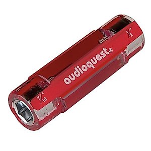 AudioQuest binding post wrench - double ended - fits 7/16" and 1/2" binding posts