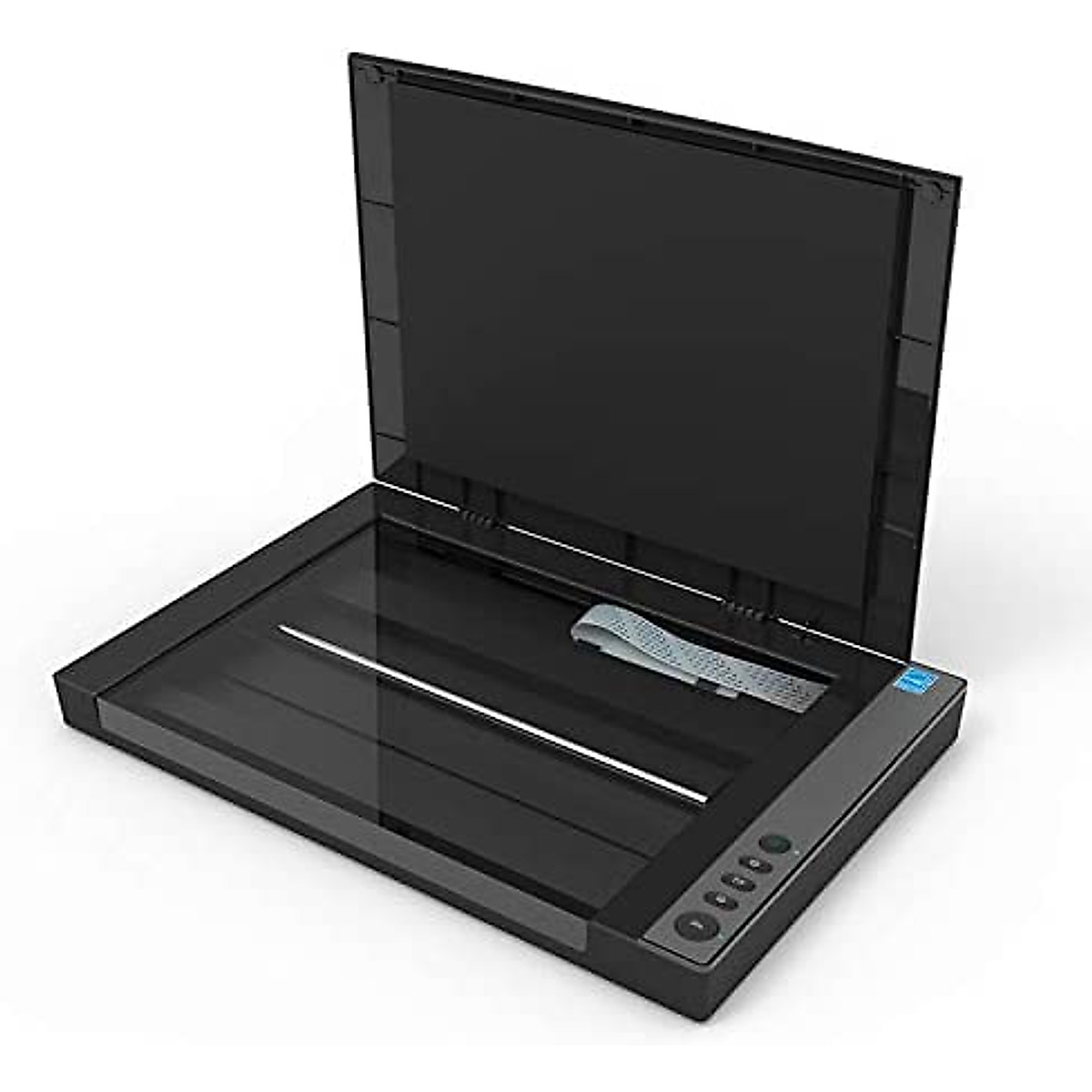 VIISAN 3120 A3 Large Format Flatbed Scanner, 1200 DPI, Scan 12" x 17" in 8 sec, Frameless, Auto-Scan, Document & Photo & Book Scanner, Design for Library, School and Soho. Supports Windows 11 & Mac