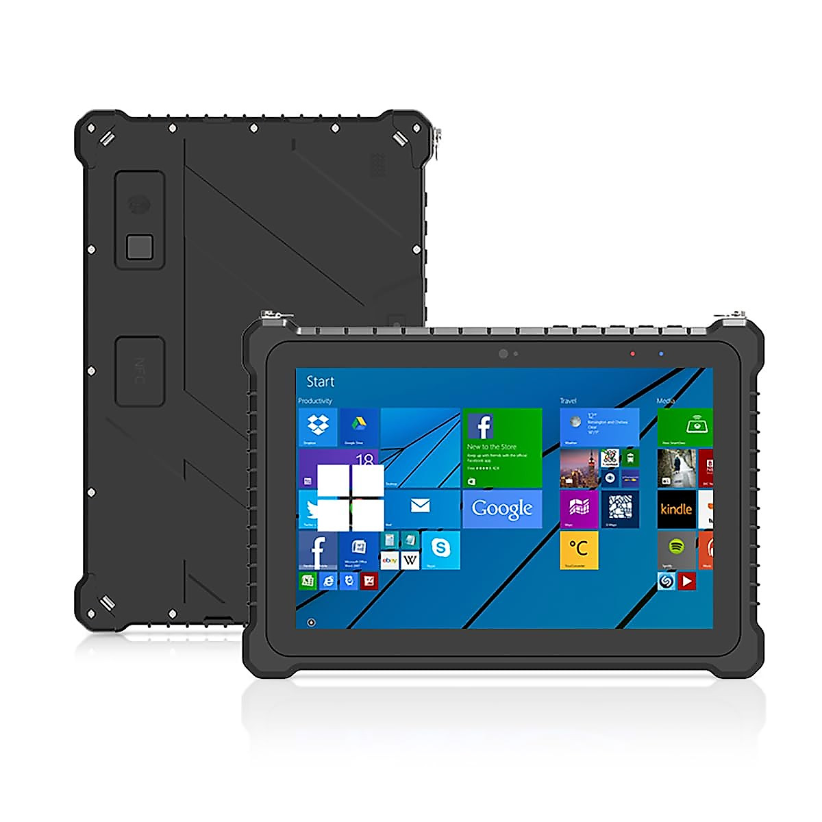 SunKol 10.1" IP67 Rugged Tablet (N5100 8GB+256GB) Windows 11 Pro ...