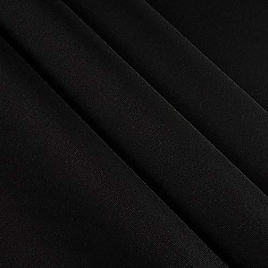 Ottertex Waterproof Canvas Black, Fabric by the Yard