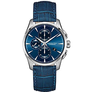 Hamilton Jazzmaster Chronograph Automatic Blue Dial Men's Watch H32586641