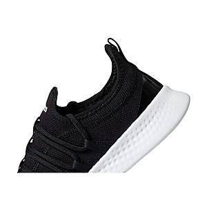 adidas Women's Puremotion Adapt 2.0 Running Shoe, Black/Black/White, 8