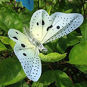 Berocia 20 LED Butterfly String Lights with Remote USB Plug in Outdoor Waterproof Twinkle Fairy Lights 8 Modes for Camping Indoor Bedroom Home Garden Party Decor Xmas Tree Porch Patio Night Light