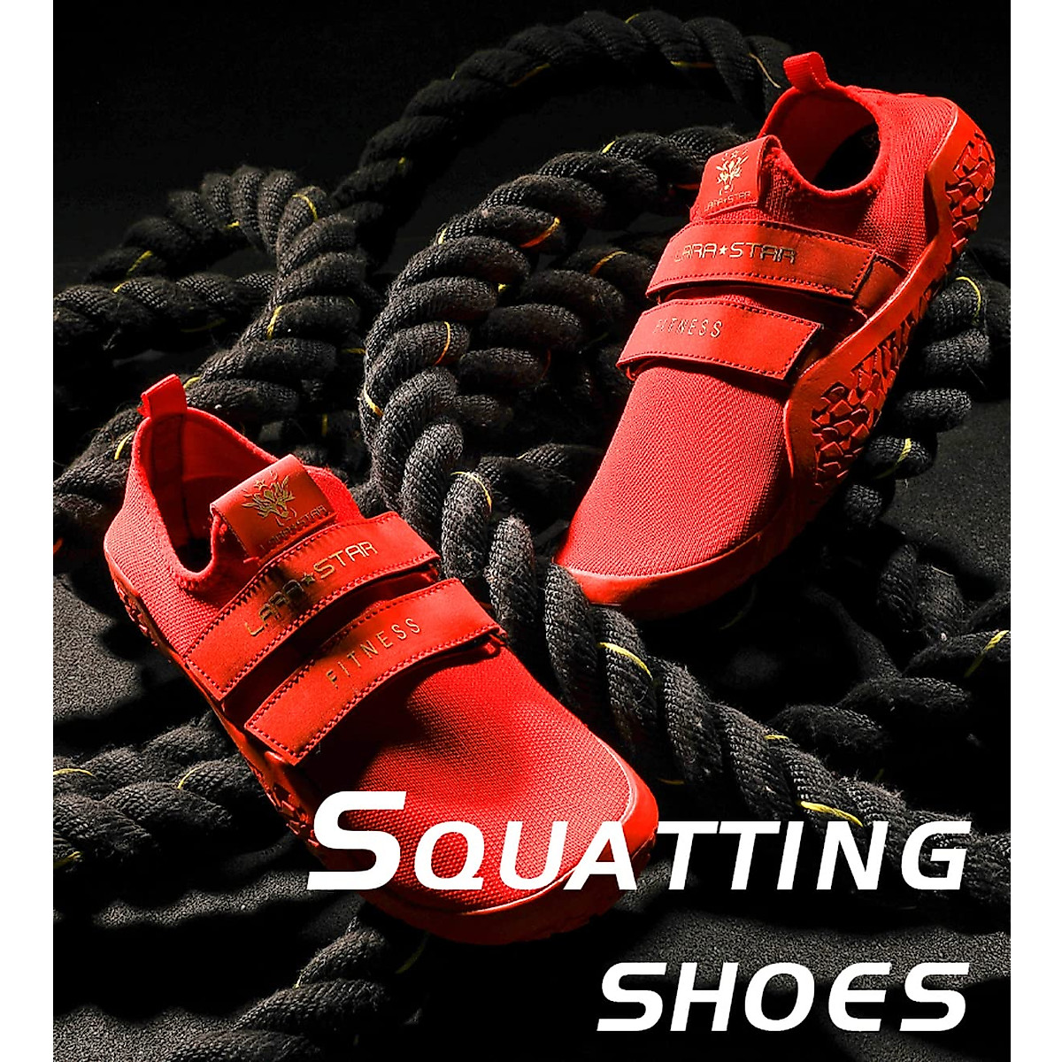 Deadlift Shoes Cross-Trainer|Barefoot & Minimalist Shoe|Fitness Shoes Black