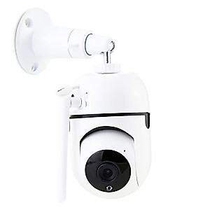 Wall Mount Compatible with HelloBaby HB65 Baby Camera Adjustable Metal Holder Stand (Not for Monitor, Cam Not Include) - LEFXMOPHY