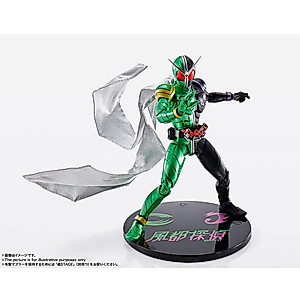 TAMASHII NATIONS - Fuuto PI - (Shinkocchou Seihou) Kamen Rider Double Cyclone Joker Futo PI Animated Anniversary, Bandai Spirits S.H.Figuarts Action Figure