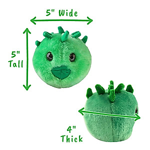 GIANTmicrobes Chlamydia Plush - Learn All About STIs, Educational Gift for Friends, Scientists, Family, Healthcare Experts, Public Health, Doctors, Students and Anyone with a Healthy Sense of Humor
