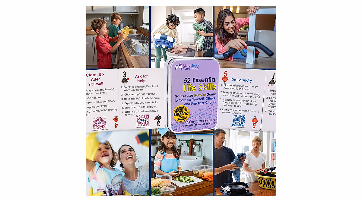 52 Essential Life Skills Card Game for Kids & Adults | Harvard Educator