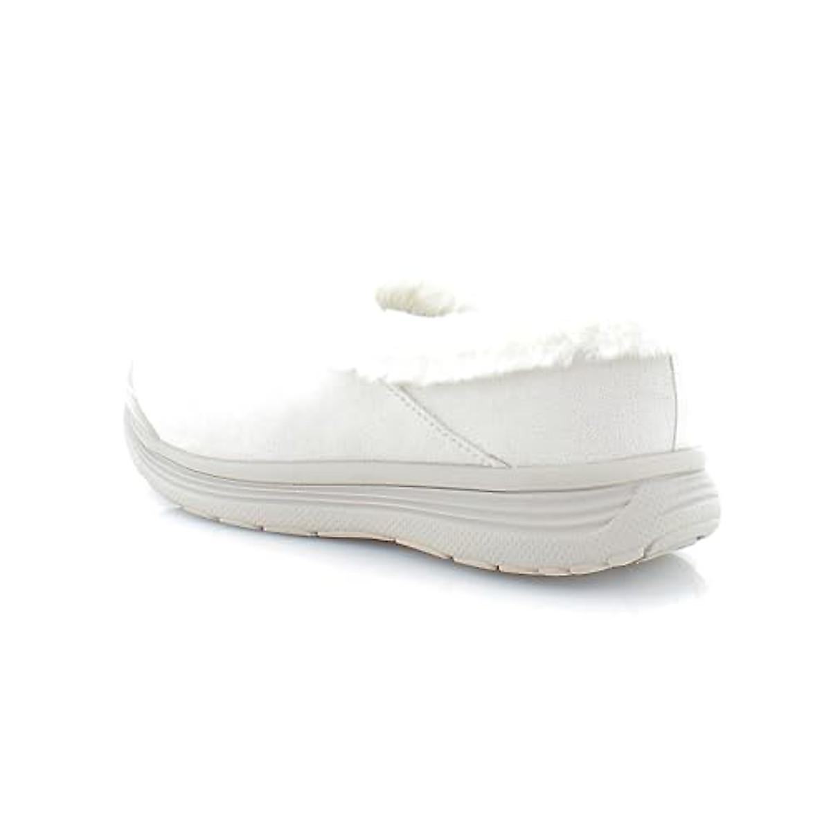 BZees Women's Snicker Faux Fur Lined Slip-On Sneaker
