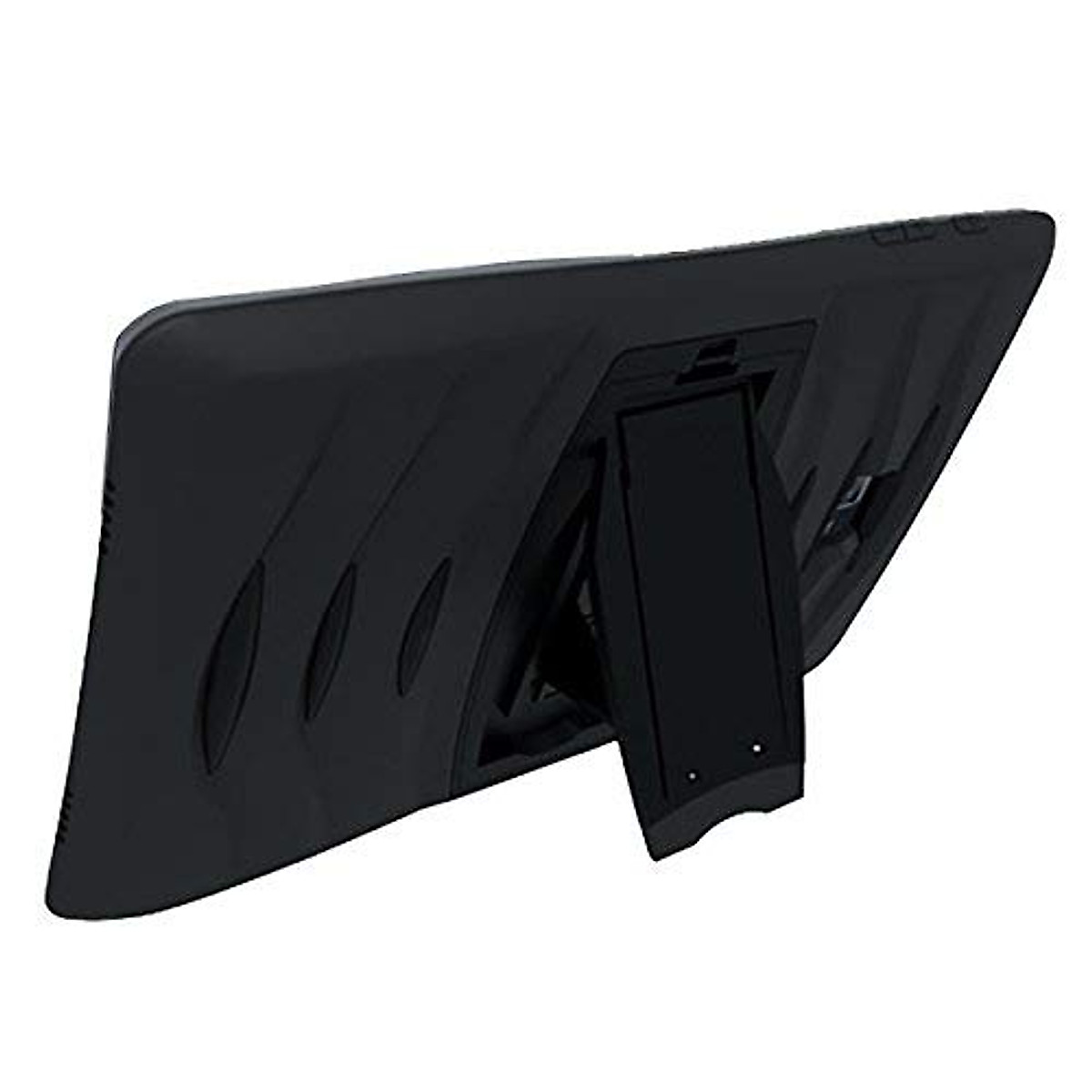 KIQ Armor Series Galaxy Tab A 8.0 2015 Case T350, Rugged Full-Body Drop Protection Tablet Case Cover Kickstand for Samsung Galaxy Tab A 8" SM-T350 SM-T355 - Black