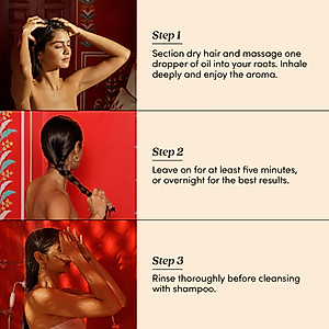 Fable & Mane Mini HoliRoots™ Pre-wash Hair Treatment Oil 0.48 oz/ 14.4 mL