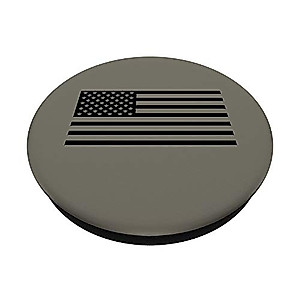 Epic Cool Olive American Flag Patriotic Tactical Military PopSockets PopGrip: Swappable Grip for Phones & Tablets
