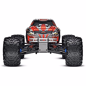 Traxxas T-Maxx 3.3: Powered 4WD Maxx Monster Truck (1/10 Scale), Red