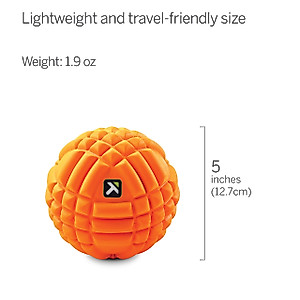TRIGGERPOINT PERFORMANCE THERAPY GRID Ball, 5-inch Foam Massage Ball