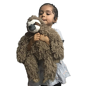 Grifil Zero Three Toed Sloth Stuffed Animal Plush Toy