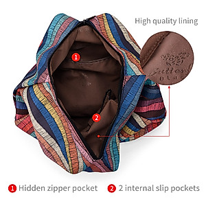 Black Butterfly Premium Backpack for Women, Bohemia Style Casual Daypack Backpack, Fashion, Light and Small (00-multicolor)