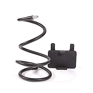 Jinbury Cell Phone Holder,Lazy Bracket,Hanging on Neck Cell Phone Stand,DIY Free Flexible Mount Stand with Multiple Function,Black
