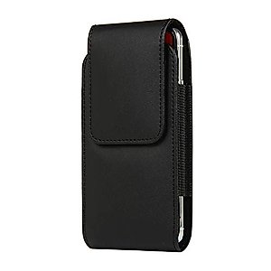 PU Leather Swivel Clip Case Cell Phone Holster Rotating Belt Clip Pouch Holder For Samsung Galaxy A54 A53 5G A52 A33 S23+ S22+ S21 FE S20 Plus, iPhone 14 Plus 14 13 12 Pro Max, Pixel 7 6 Nord N200 N20