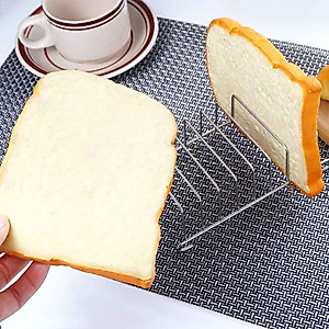Toast Rack Air Fryer Accessories Stainless Steel Bakeware Food Cooling Grid Loaf Stand for Restaurant Kitchen Supplies