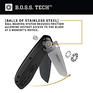 GERBER GEAR US-Assist Assisted Opening Everyday Carry Pocket Knife - 420HC Steel - Serrated Edge [30-001294]