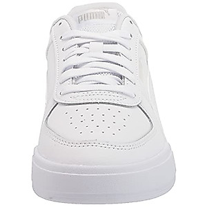 PUMA Men's CAVEN Sneaker, Puma White-Gray Violet, 12