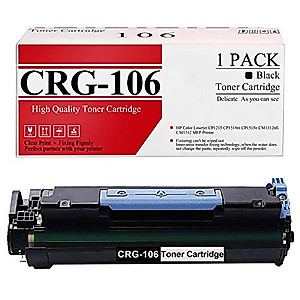 High Yield Cartridge 106 Toner ( 0264B001AA ), Replacement for Canon imageCLASS MF6540 MF6590 MF6595 MF6595CX MF6530 MF6550 MF6560 6580 Series Printer Ink Cartridge ( 1Pack Black )