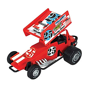 Kipp Brothers Sprint Car Pull Back Racing Toy Cars with Decals - Pack of 8