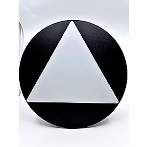 All Gender Restroom Sign Set, ADA Compliant Title 24 Set, Wall & Door Sign, Braille Grade II(Californian), Title 24,12" Diameter Round Door Sign & Tactile Wall Sign (Black)