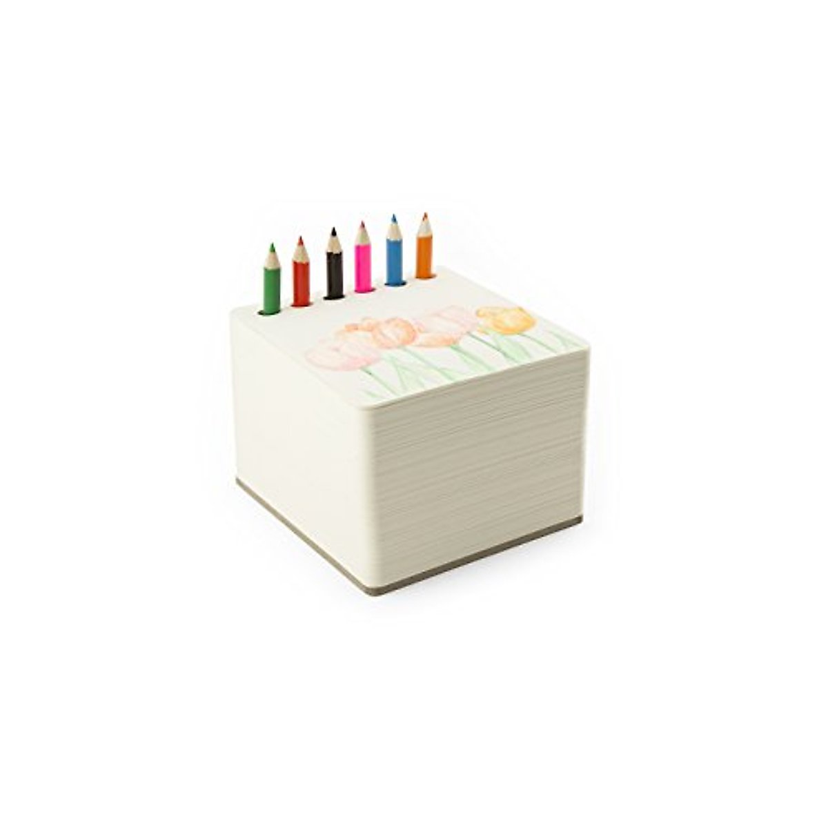 Three by Three Seattle Jotblock Chunky Sketchpad, 4.75" x 4.25" x 3.25", Assorted (70070),Small