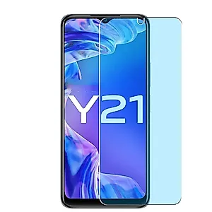 Puccy 3 Pack Anti Blue Light Screen Protector Film, compatible with vivo Y21 2021 TPU Guard （ Not Tempered Glass Protectors ）