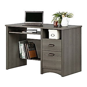South Shore Gascony Desk, Gray Maple
