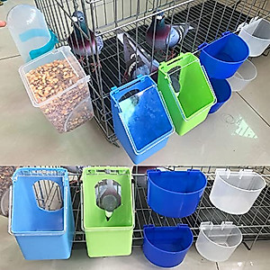 Pigeon Cage Chicken Cage Quail Cage Iron Cage for Pigeon Chicken Quail Duck Poultry Cage (50cm/20in)