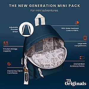 ’73 Originals New Generation Mini Pack by Outdoor Products | Mini Backpack Purse for Women & Men