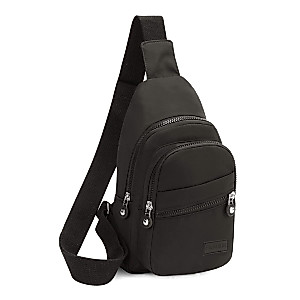 EVANCARY Small Sling Bag Sling Backpack for Women, Chest Bag Daypack Crossbody Sling Backpack for Travel Sports Running Hiking