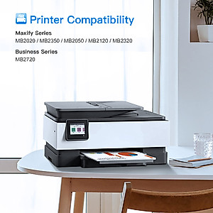 LxTek Compatible Ink Cartridge Replacement for Canon 1200XL PGI-1200 PGI1200XL to use with MAXIFY MB2720 MB2120 MB2320 MB2020 Printer (4 Pack-High Yield)