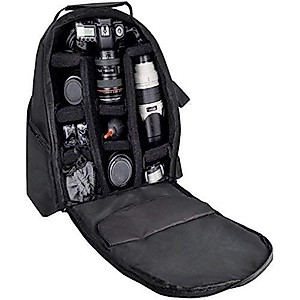 Canon EOS 5D Mark IV DSLR Camera with Canon EF 50mm f/1.8 STM Lens + Tamron 70-300mm f/4-5.6 AF Lens + 500mm Preset Telephoto Lens + Accessory Bundle (Renewed)