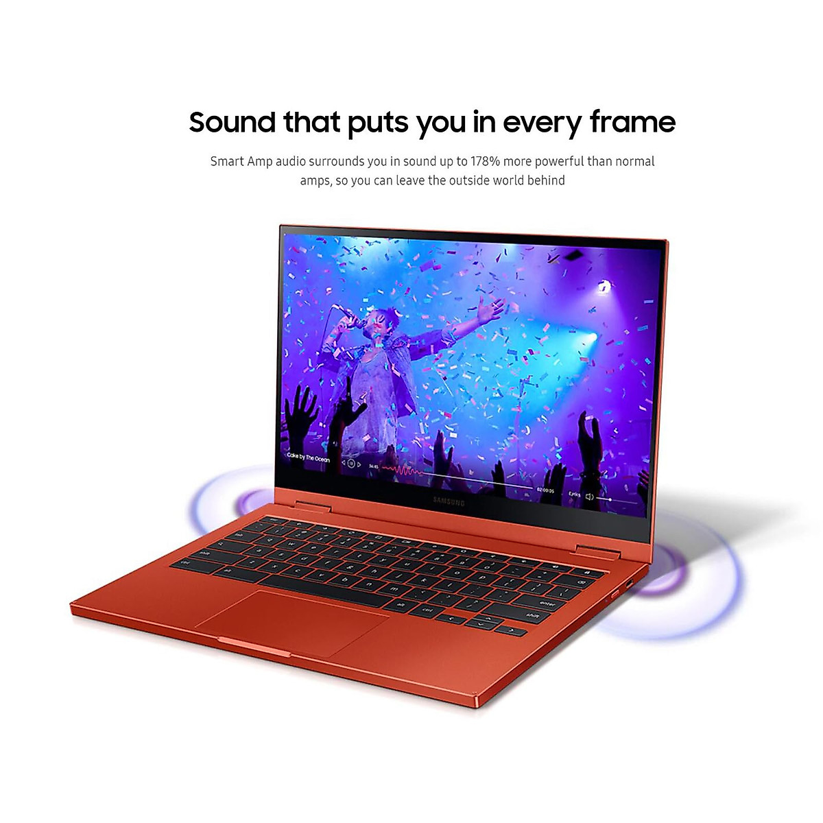 Samsung Galaxy Chromebook Google Laptop Touchscreen Stylus Pen - 13.3 FHD QLED Display - i3-10110U - Backlit Keyboard - Wi-Fi 6 - USB C - Fingerprint (8GB RAM| 128GB Storage)